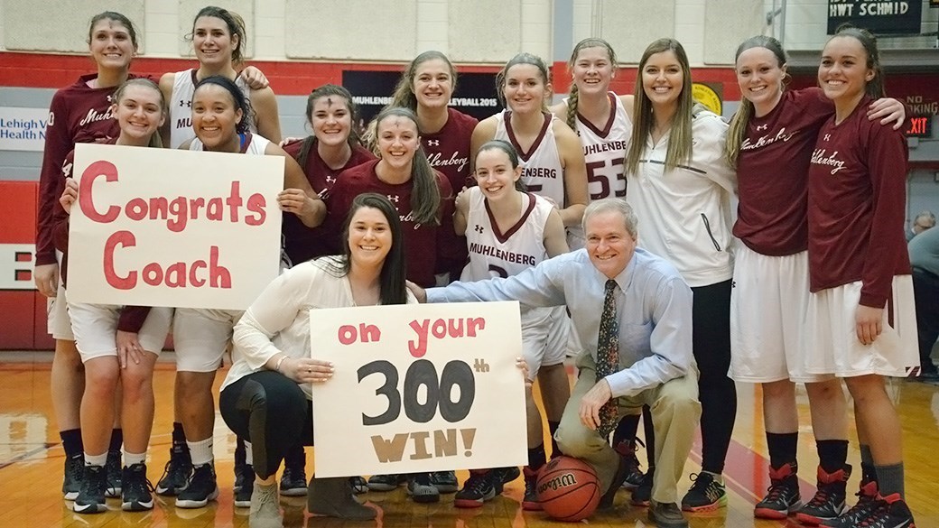 Women's HoopDirt | Muhlenberg's Ron Rohn Wins 300th Career Game - Women ...