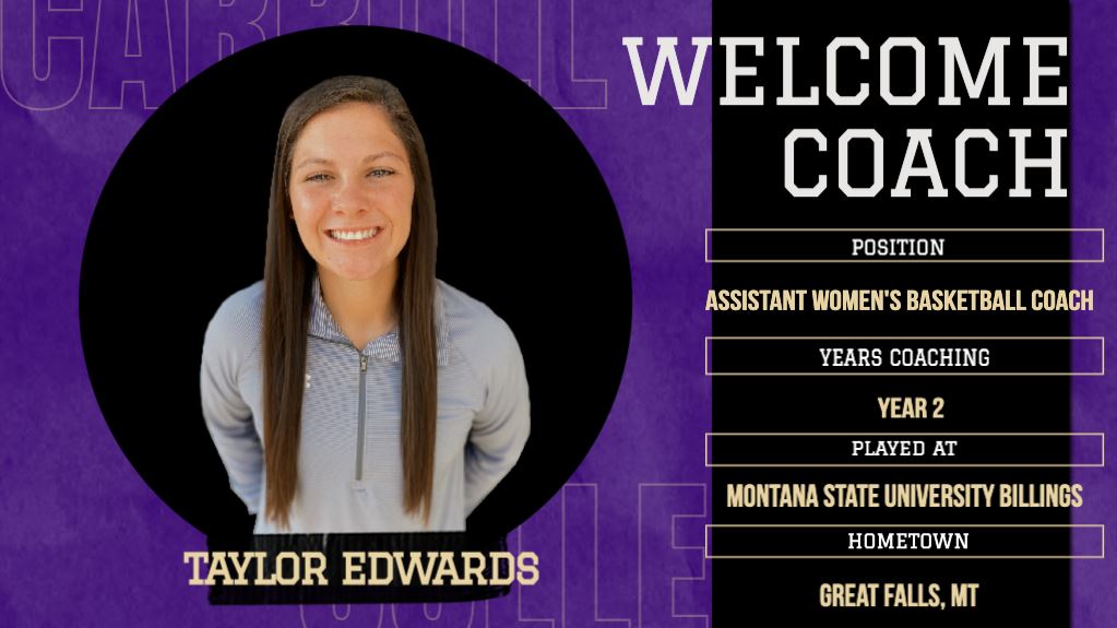 Women's HoopDirt | Taylor Edwards Joins Carroll College WBB staff as ...